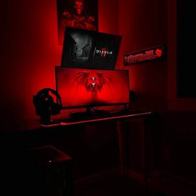 Witcher Led Lighted Sign for Gamers Gift for Geek Aard - Etsy