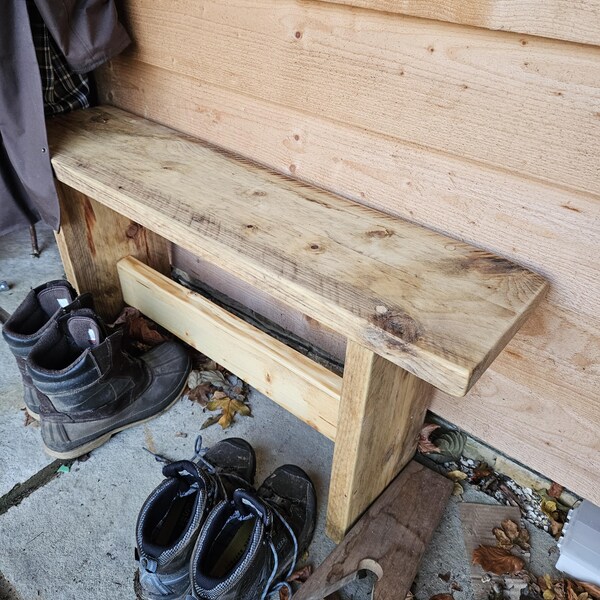 Rustic Bench Seat - Etsy