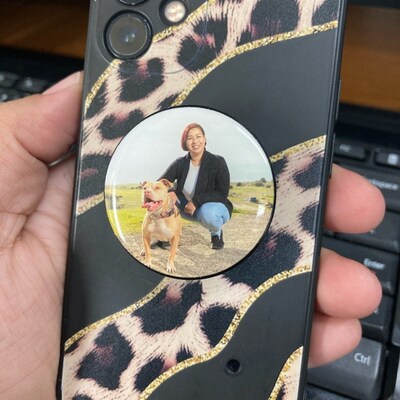 Personalized Picture Popsocket Customized With Your Photo, Logo ...