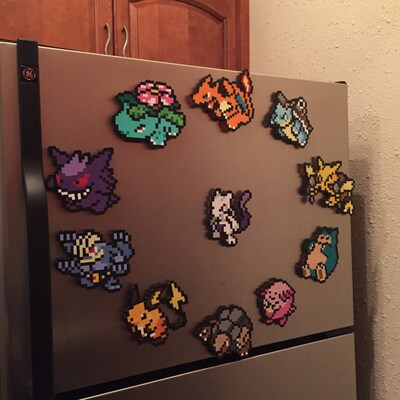 Pokemon Magnets Choose Your Pokemon Pokemon Decorations Pokemon Kitchen ...