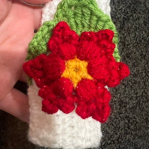 Crochet Snowflake Flower Mug Cozy Instant Download PDF Pattern - Etsy