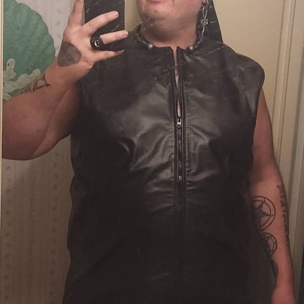 Mens Handmade Leather Black Kilt,mini Warrior Kilt,mens Party Gladiator ...