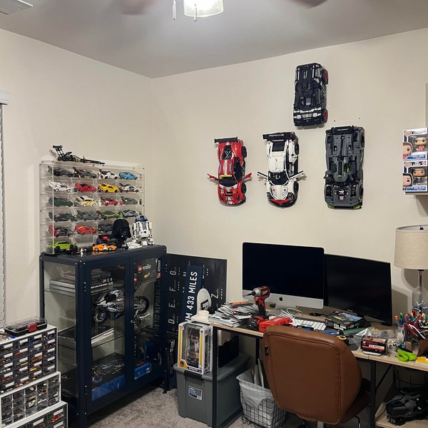 Ultimate Display Wall Mount for Lego Technic Car Porsche RSR, Bugatti ...