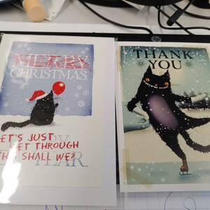 NEW HOME or Moving Day Cat Card | Etsy