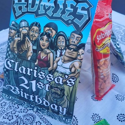 Homies Inspired Chip Bag Party Favor Chip Bags Homies - Etsy