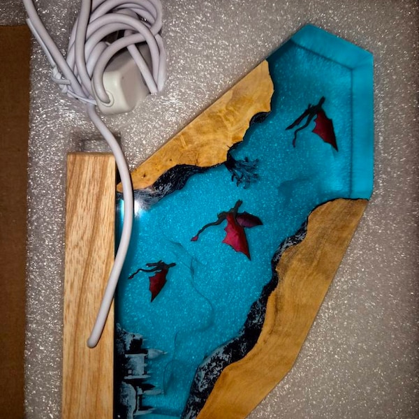 Case Keyboard Octopus Coral Resin, Wood Keyboard Case, Custom Keyboard ...