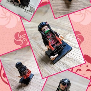 Demon Slayer Animé Custom Made Mini Figure - Etsy UK