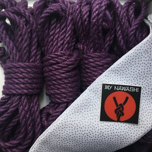 Purple Shibari Rope Bondage Kit | Etsy