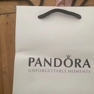 Pandora Small Gift Bag - 16x16cm, Jewellery Gift Wrapping, Gift ...