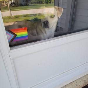LGBTQ Pride Flag Static Cling Windows Mirrors Car Windows - Etsy