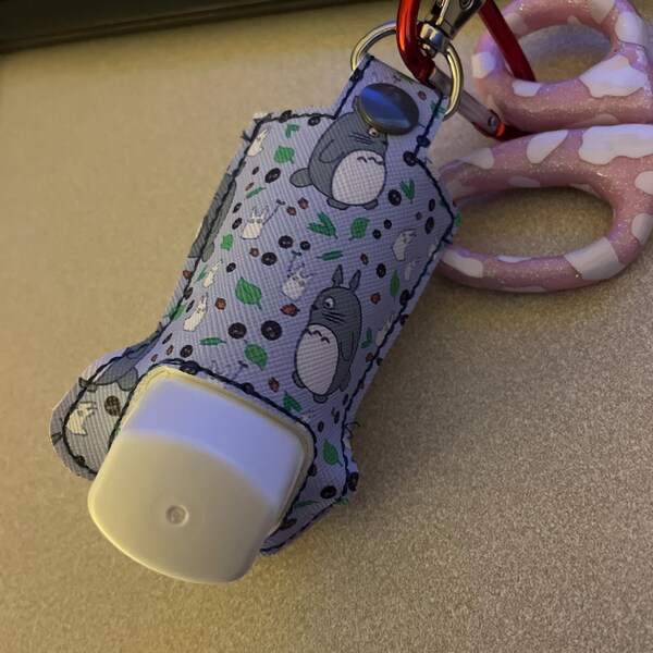 Anime Forest Animal Inhaler Case Keychain,inhaler Holder Keychain ...