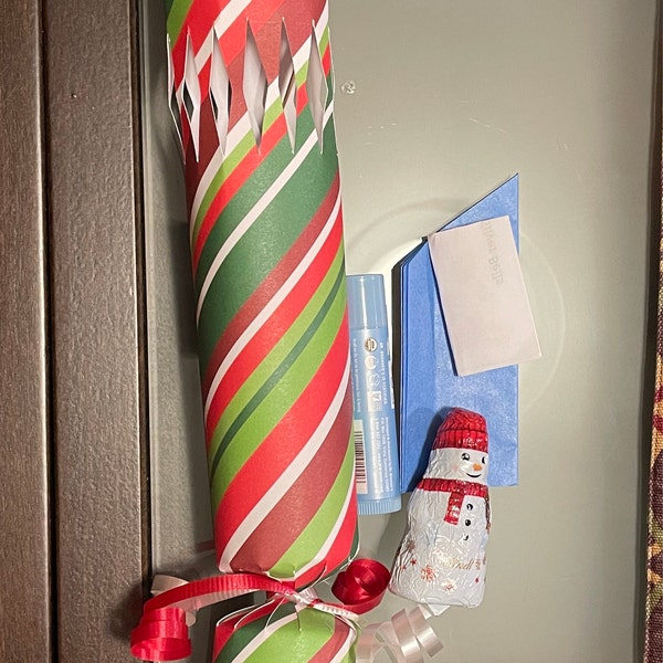 6 Eco Friendly Christmas Crackers W/ Snaps. Fill Your Own DIY Christmas ...