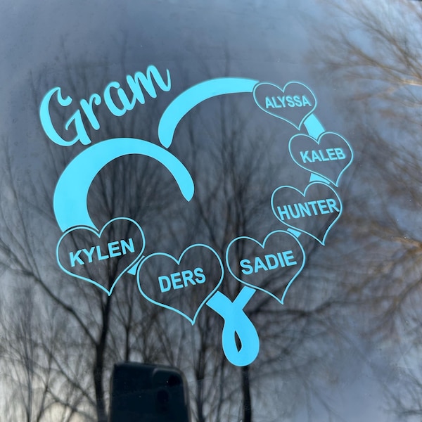 Personalized Megaphone Decal With Name, Custom Name Cheer Decal, Cheer ...