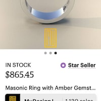 Civil War Ring With Old Symbols - Etsy