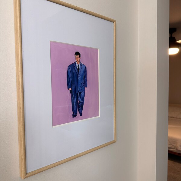 Nathan Fielder, Nathan for You, Acrylic Painting, Wall Art, Art Print ...