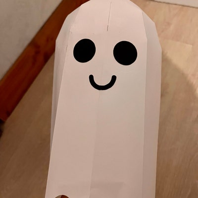 Halloween Ghost Papercraft Low Poly Printable DIY Template - Etsy