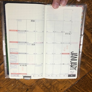 Hobonichi Cousin Sleep Trackers 15 Removable Matte | Etsy
