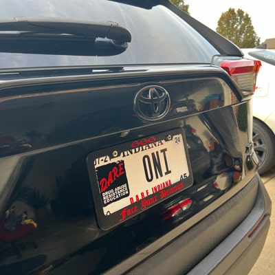 Customized Heavy Duty License Plate Frame Laser Engraved Stainless ...