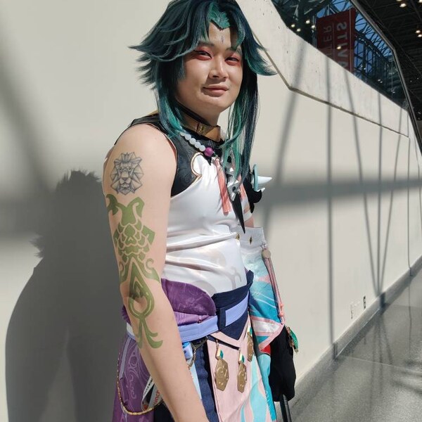 Gеkkо Temporary Tattoos Realistic Cosplay Costume Fake Tattoo ...