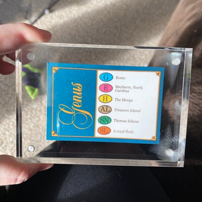 Moops Misprint Card From Seinfeld Season 4, Episode 7: the Bubble Boy ...