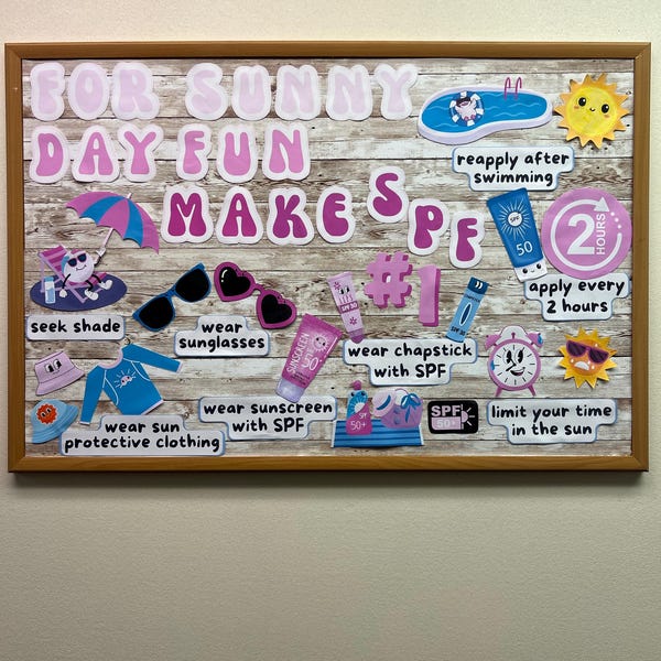 Hygiene Bulletin Board Kit, School Nurse Decor, Healthy Habits Door ...