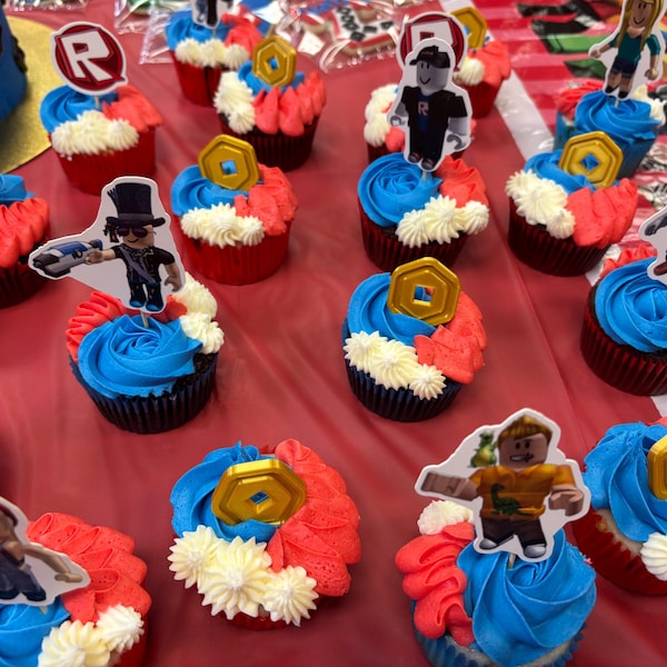 Roblox Robux Coins: Double-sided Gaming Party Favors and Gifts - Etsy