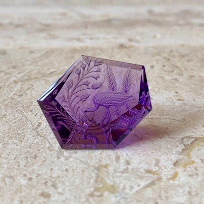 A One Quality Natural Amethyst Carved, Amethyst Fantasy Fancy Shape ...