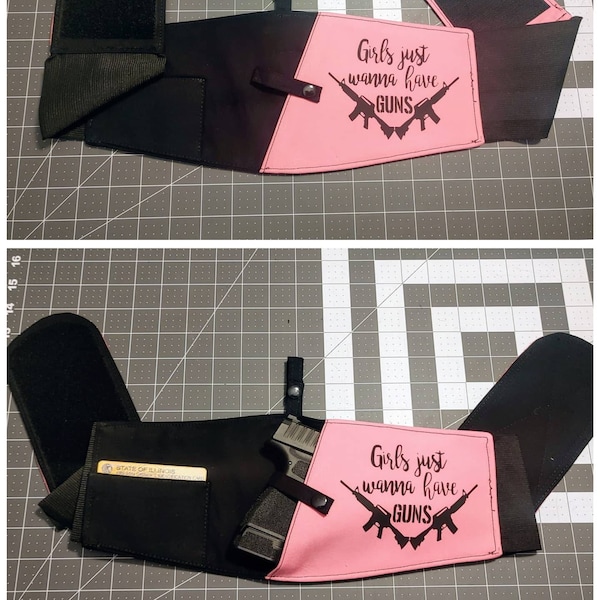 Concealed Carry Sewing Pattern Holster , Chest Band Holster PDF, Under ...