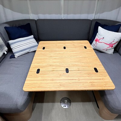 Folding Bamboo Lagun Table 1/2 Thick for Camper Vans and Rvs - Etsy
