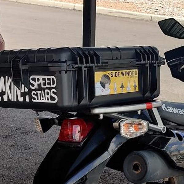 Kaws Inspired Peeker Vinyl Decal for Car Window, Laptop, Water Bottle ...