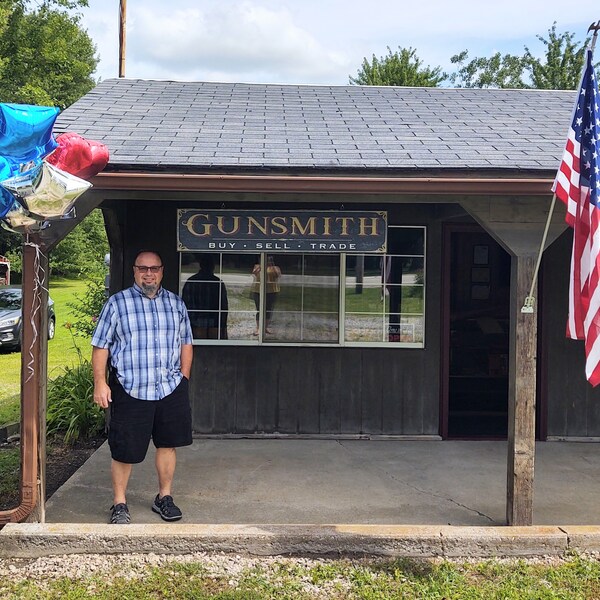 Gunsmith Wood Sign - Hand Crafted Antique Decor - Etsy