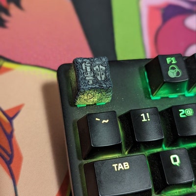 Metroid Gravity Suit/ Purple Keycap RGB, MX Stem - Etsy