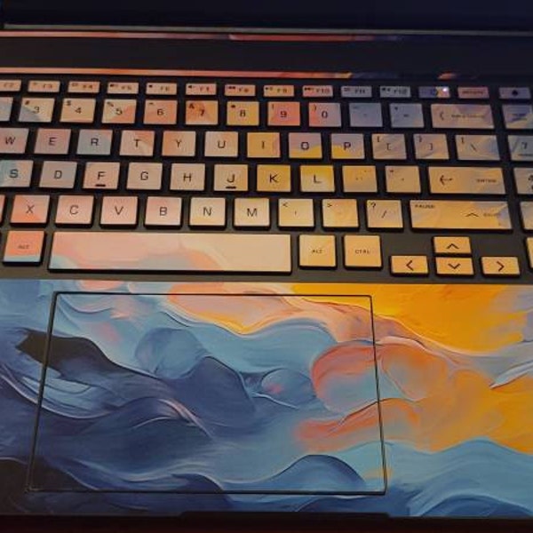 Custom Laptop Skins Lenovo Legion Decal Personalised Aesthetic Blue ...