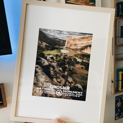Dinosaur National Monument Poster National Park Poster - Etsy