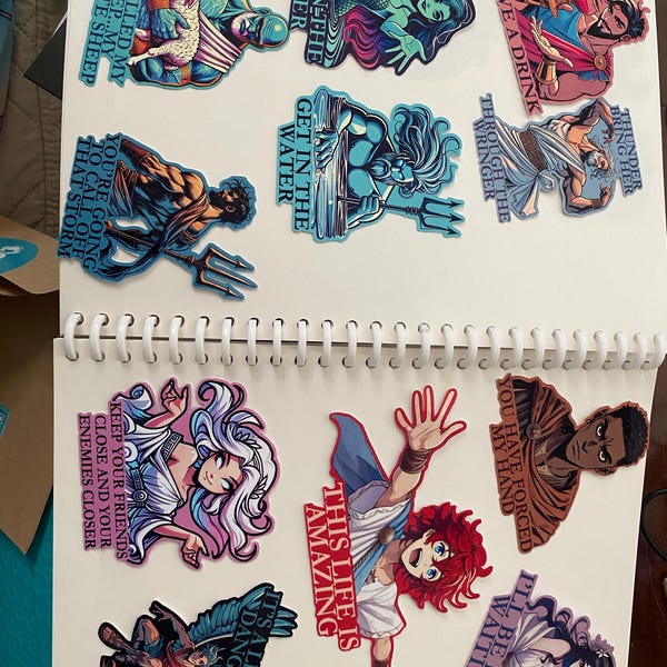 Hazbin Hotel Inspired - Adam Vinyl Decal Sticker - Etsy