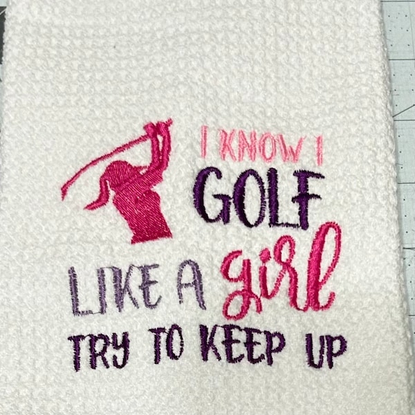 Funny Golf Machine Embroidery Designs for Women, 2in - 8in - Etsy
