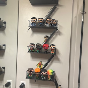 Action Figures Superheros Display Shelves Floating Cool Unique Shelf ...