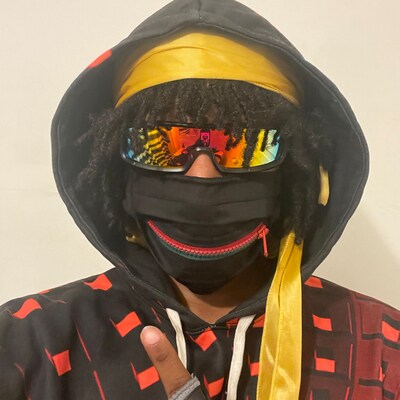 Zipper Mouth Ski Mask Balaclava Gimp Mask Face Mask Winter Clothing ...