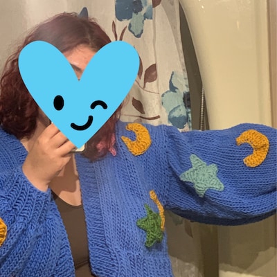 Ghost Cardigan With Spiderwebs Ghost Halloween Knit Cardigan - Etsy