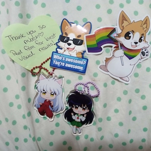 Kaleido Star Sora & Layla 3 Holographic Doubleside Acrylic Charms ...