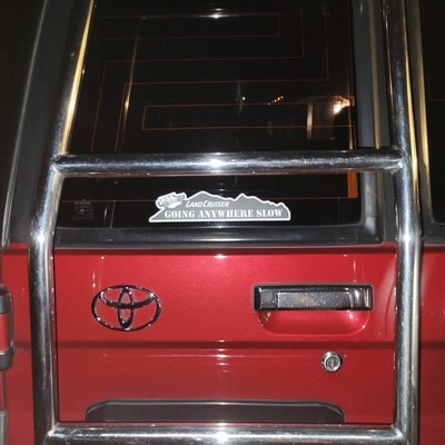 Land Cruiser Sticker Decal FJ60 Round - Etsy