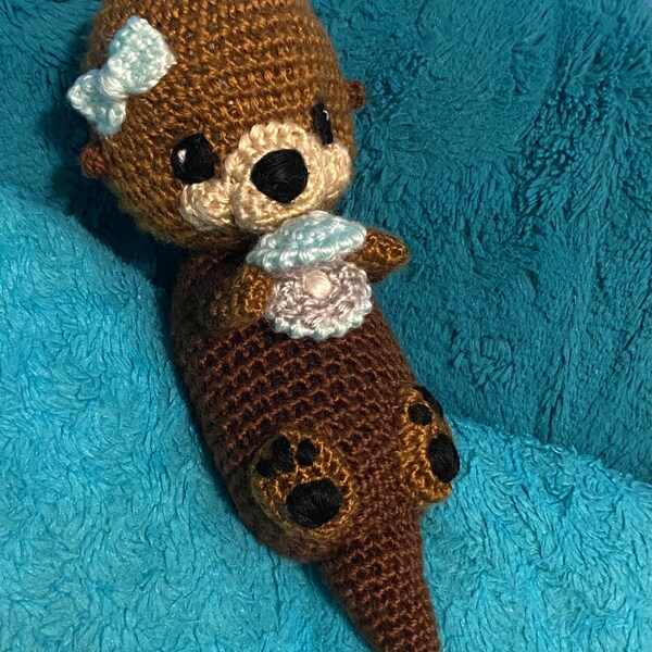Baby Otter; CROCHET PATTERN; PDF - Etsy
