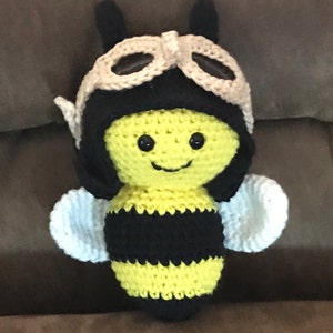 James the Bee CROCHET PDF PATTERN english - Etsy