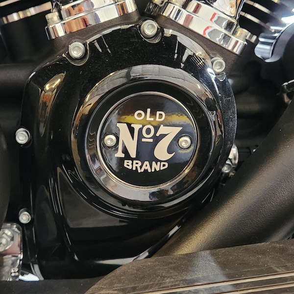 Harley Davidson Jack Daniels Old No 7 Custom Timer Cover - Etsy