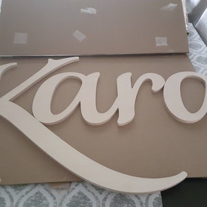 Landon Boy Baby Name Sign for Nursery Decor Custom Wooden Nursery ...