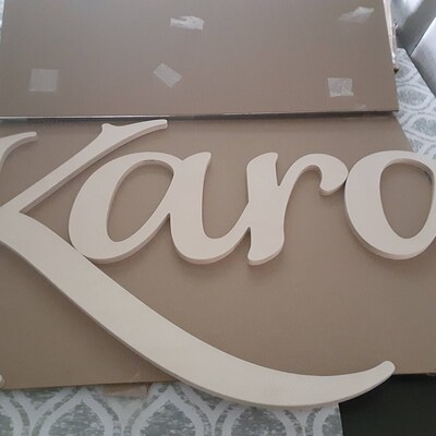 Landon Boy Baby Name Sign for Nursery Decor Custom Wooden Nursery ...