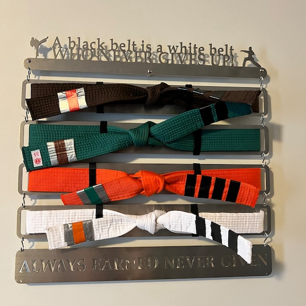 Belt Planks Only With Personalized Text - Modular Design! - Martial ...