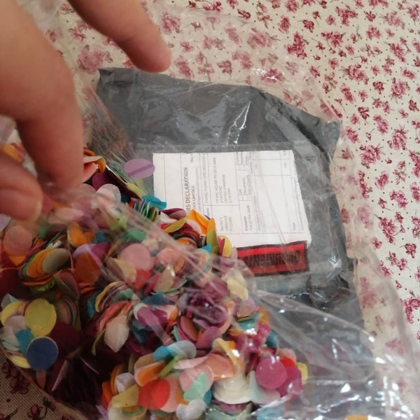 Confetti Mix Round Bio-degradable Paper Confetti Eco-friendly Colorful ...