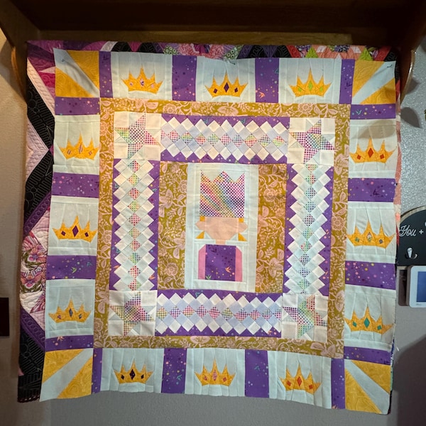 Two Little Ducks, Foundation Paper Piecing Pattern (FPP), Quilt Block ...