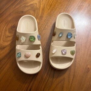 DIY Clear Clog Backs, Buttons for Clog , Clear Back Buttons for Clog ...